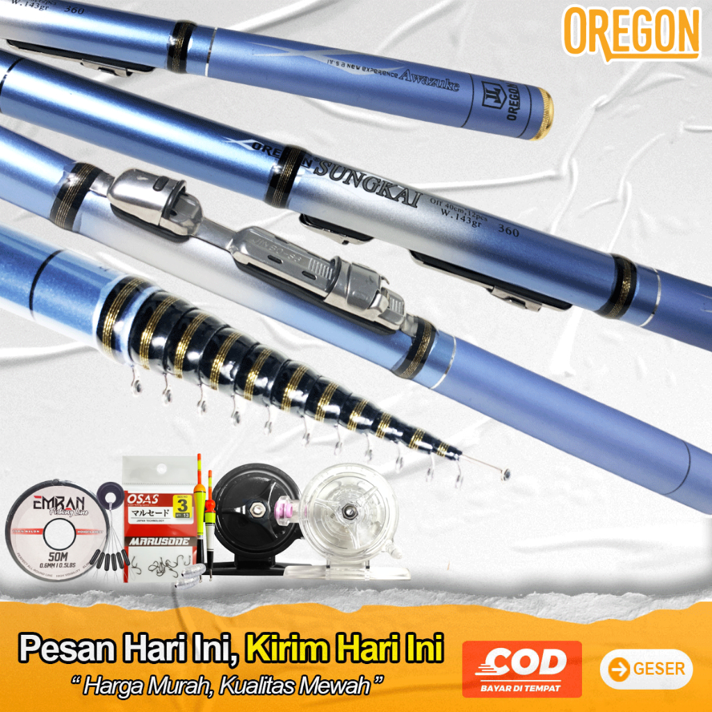 Jual SET LENGKAP JORAN TEGEK OREGON SUNGKAI KOLONG MURAH | Shopee Indonesia