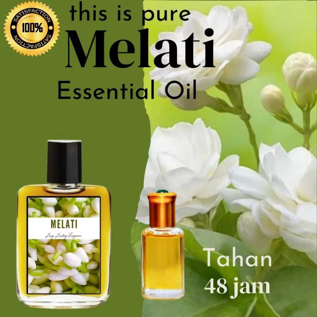 Jual Minyak melati non alcohol tahan lama/pafum melati keraton 100% ...