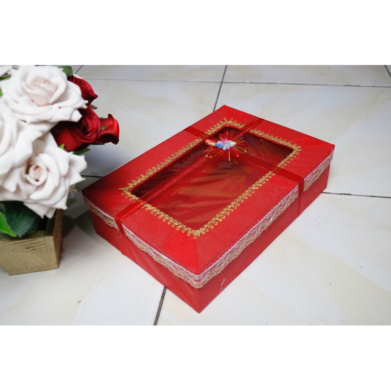 Jual KOTAK HANTARAN PERNIKAHAN UKURAN XL L M BOX SESERAHAN PARCEL ...
