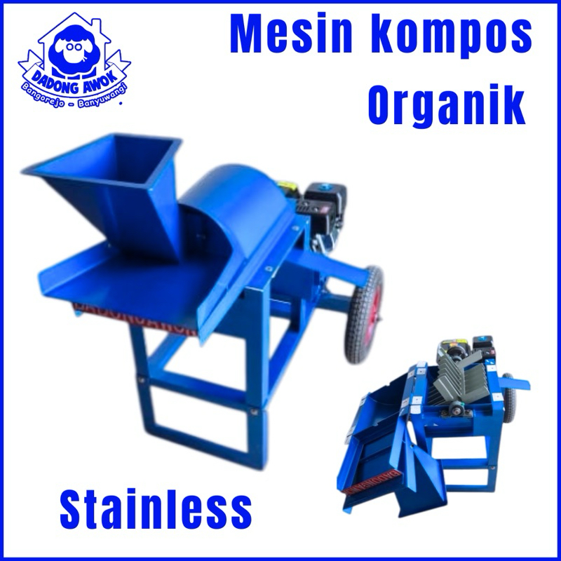 Jual mesin kompos Pupuk Organik - mesin pengurai kompos - mesin kompos ...