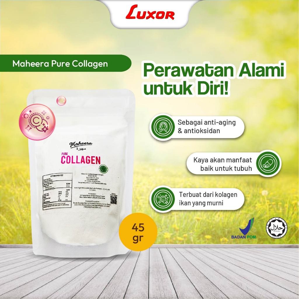 Jual Pure Collagen Maheera Netto 45Gr Kaya Manfaat Antioksidan Menjaga ...