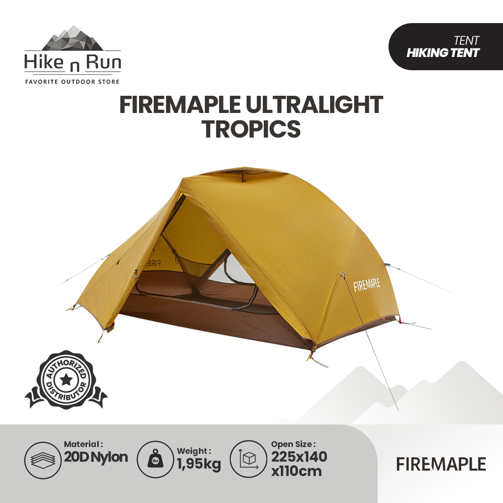 Jual Firemaple Tenda Ultralight Tropics 2P Backpacking Camping Tent | Shopee Indonesia