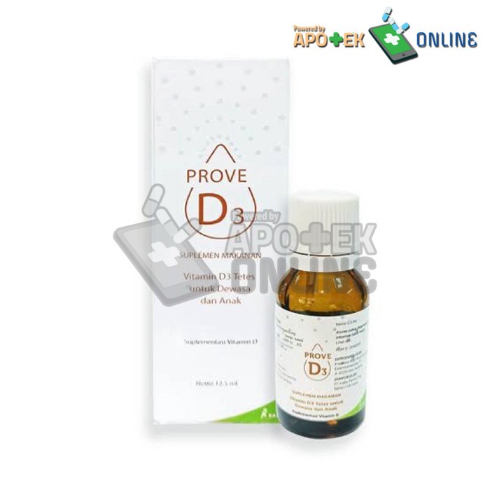 Jual PROVE D3 VIT D3 DROPS 12.5ML | Shopee Indonesia