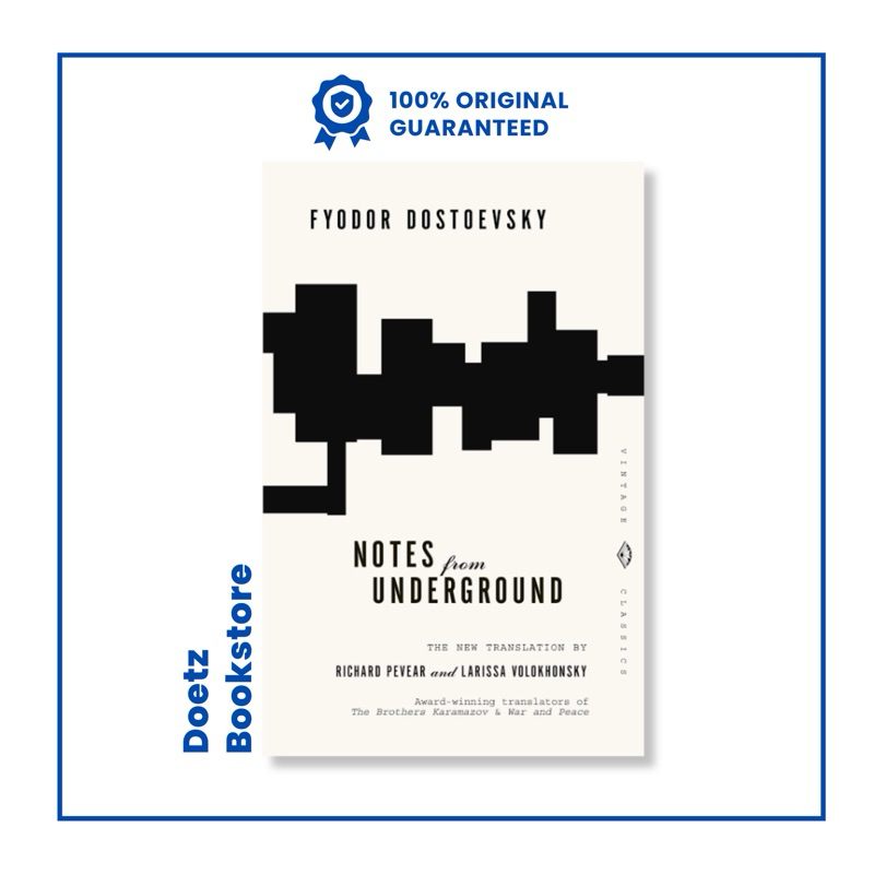 Jual Notes From The Underground by Fyodor Dostoevsky (The New ...