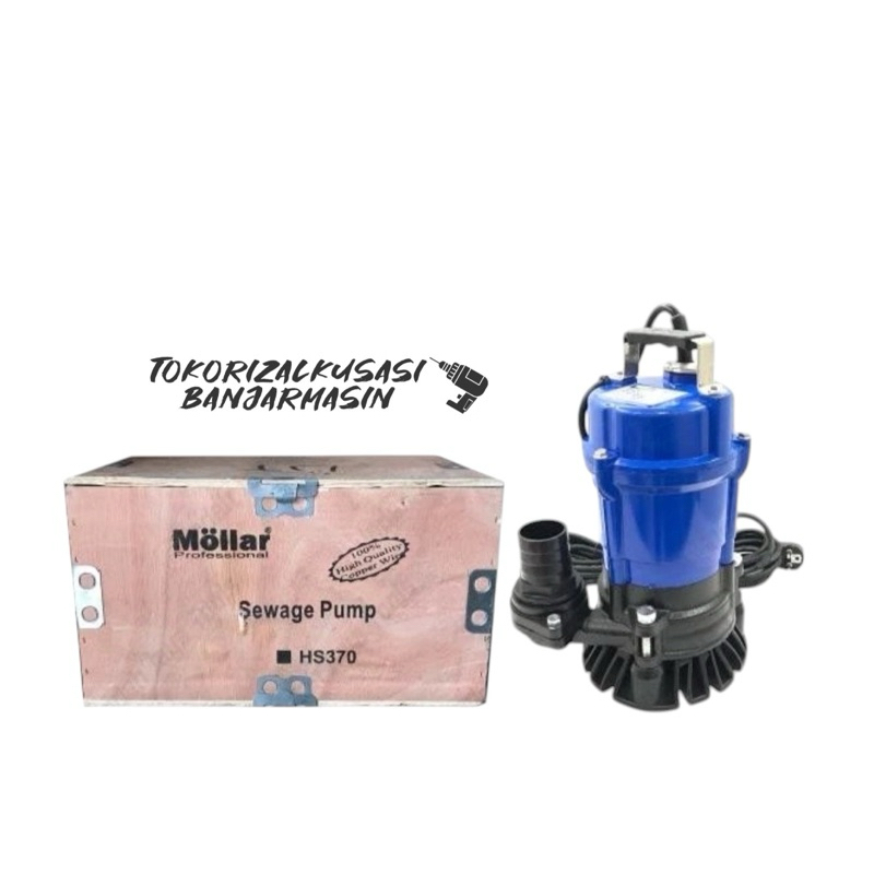 Jual Pompa celup 2 inch MOLLAR HS370 Air kotor dan Air bersih | Shopee ...