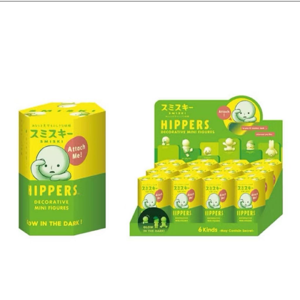 Jual Smiski Hippers Blind Box Figure Doll Peek Belakang HP Smiski ...