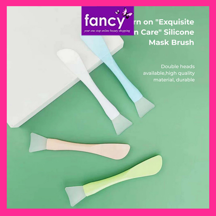 Jual Kuas Masker 2in1 Silicone Premium TEBAL | Spatula Masker Silikon ...