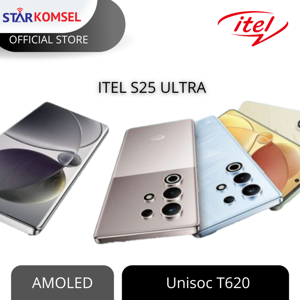 Jual HP ITEL S25 ULTRA 8/128 | 8/256 GARANSI RESMI ITEL INDONESIA ...