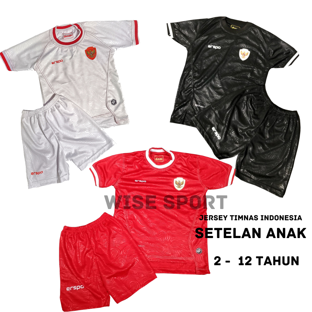 Jual Jersey Timnas Indonesia Home Terbaru Untuk Anak Usia 1 Tahun - 10 Tahun Setelan Jersey Baju ...