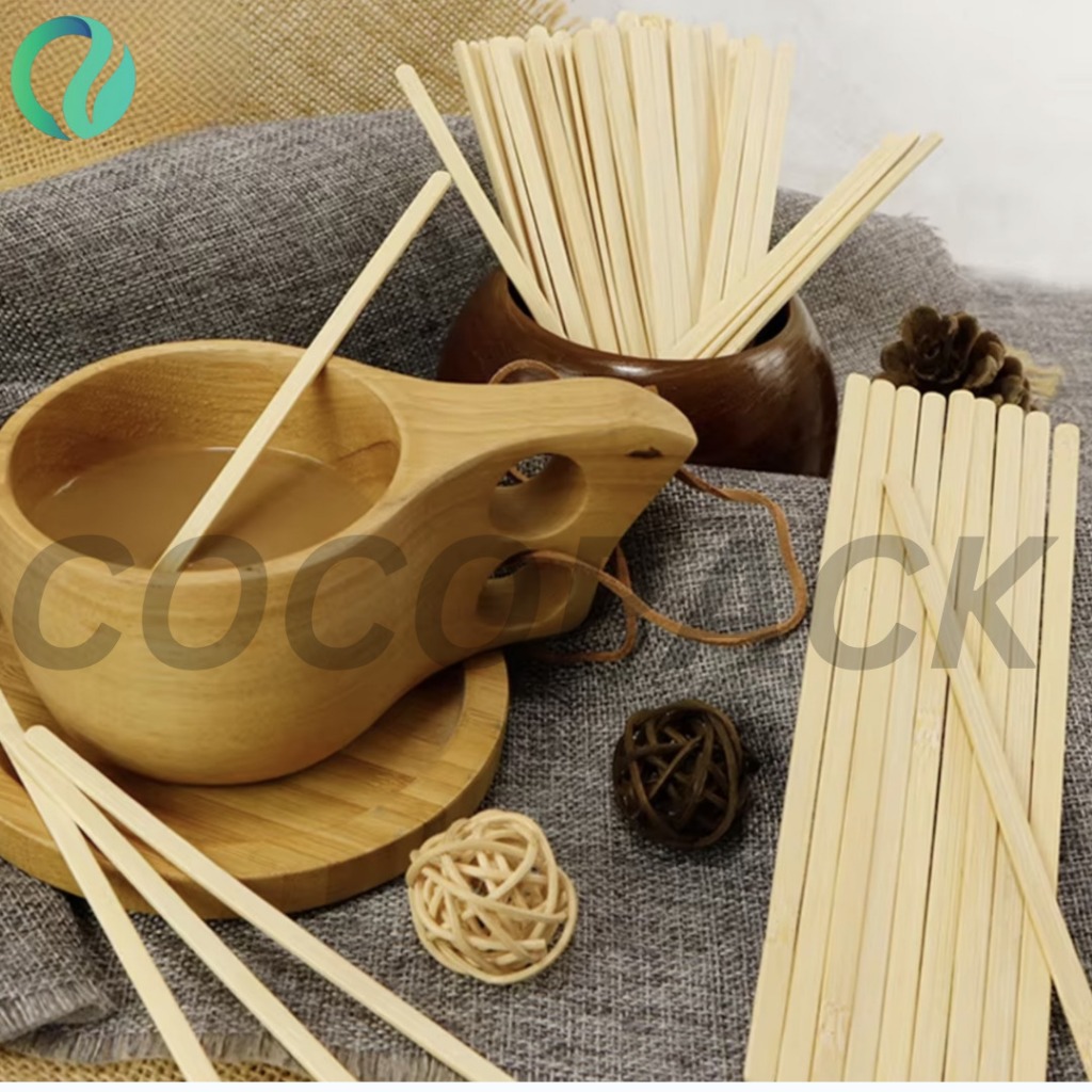 Jual Stick Kayu Pengaduk Kopi Wooden Coffee Stirrer 18cm / 19cm ...