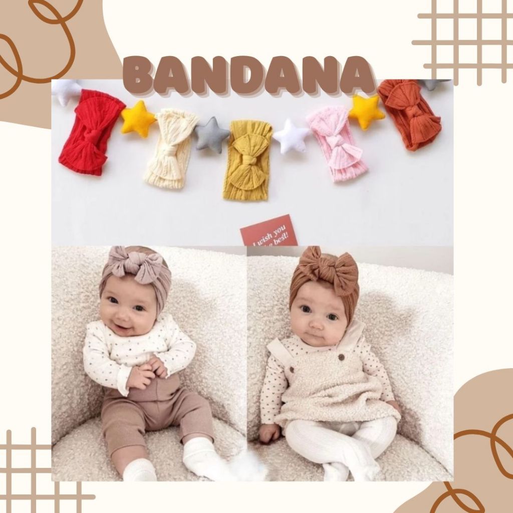 Jual plazababyku CUTE OEMJI Bandana Anak / Bando Anak / Bandana Bayi ...