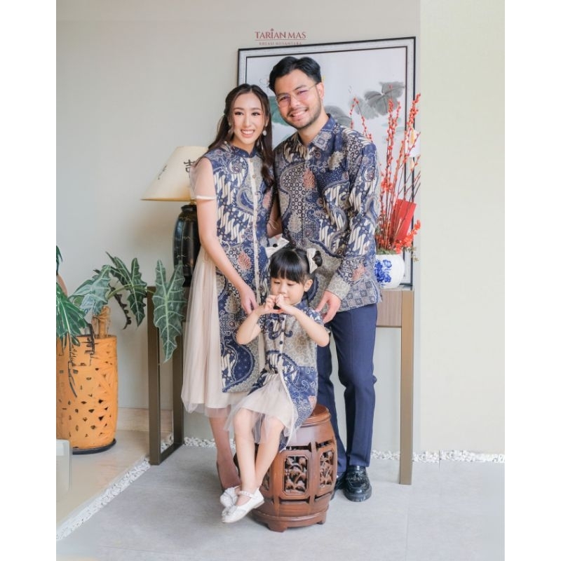 Jual MS 04 Set Family Batik Modern By Tarian Mas | Shopee Indonesia
