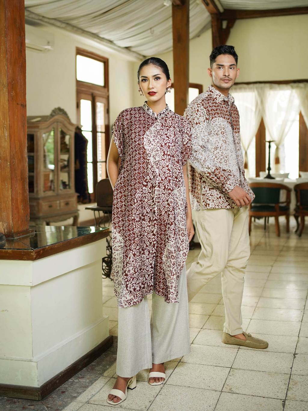 Jual MARGARIA BATIK - Blouse & Kemeja Bahan Dobby Viscose - Blouse ...