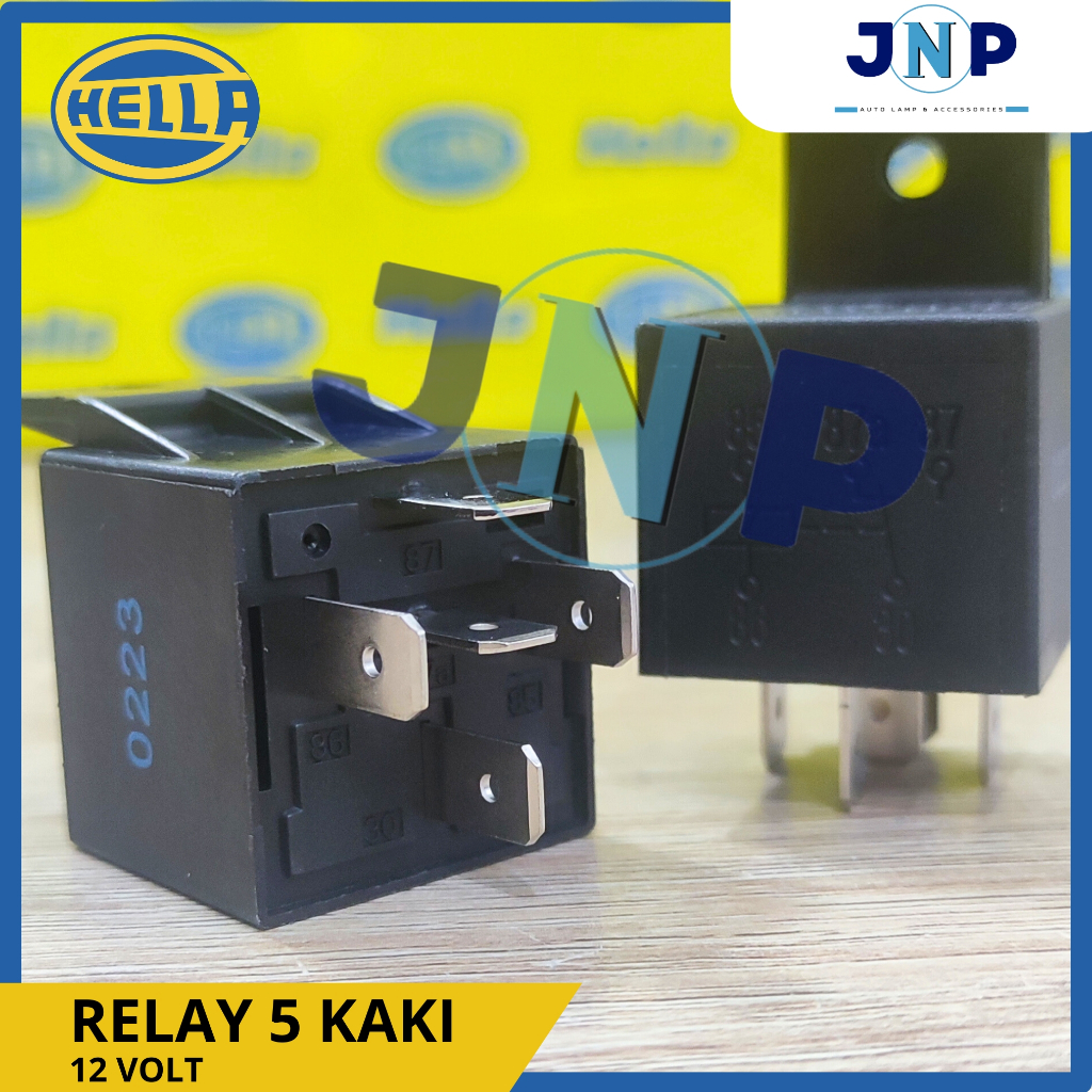 Jual RELAY HELLA 12V 20A KAKI 5 - RELAY KLAKSON DAN LAMPU UNTUK SEMUA ...