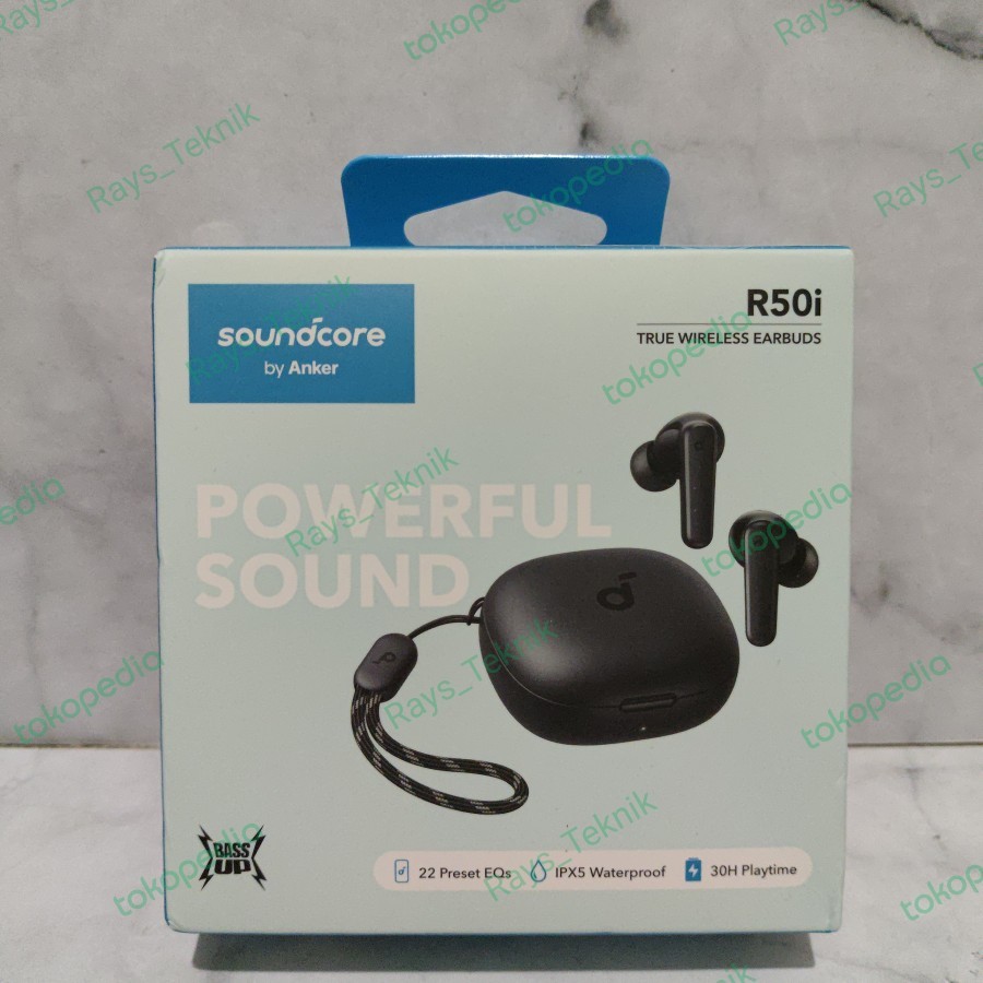 Jual HEADSET EARBUDS TWS SOUNDCORE R50i WIRELES MODEL A3949 BY ANKER ...