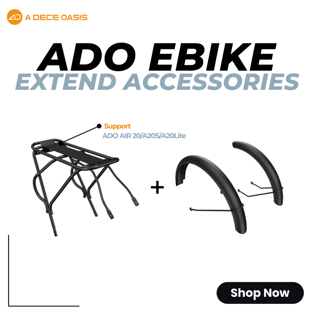 Jual Extend Accessories Iron Fenders & Rear Shelf Air 20/A20S/A20Lite ...