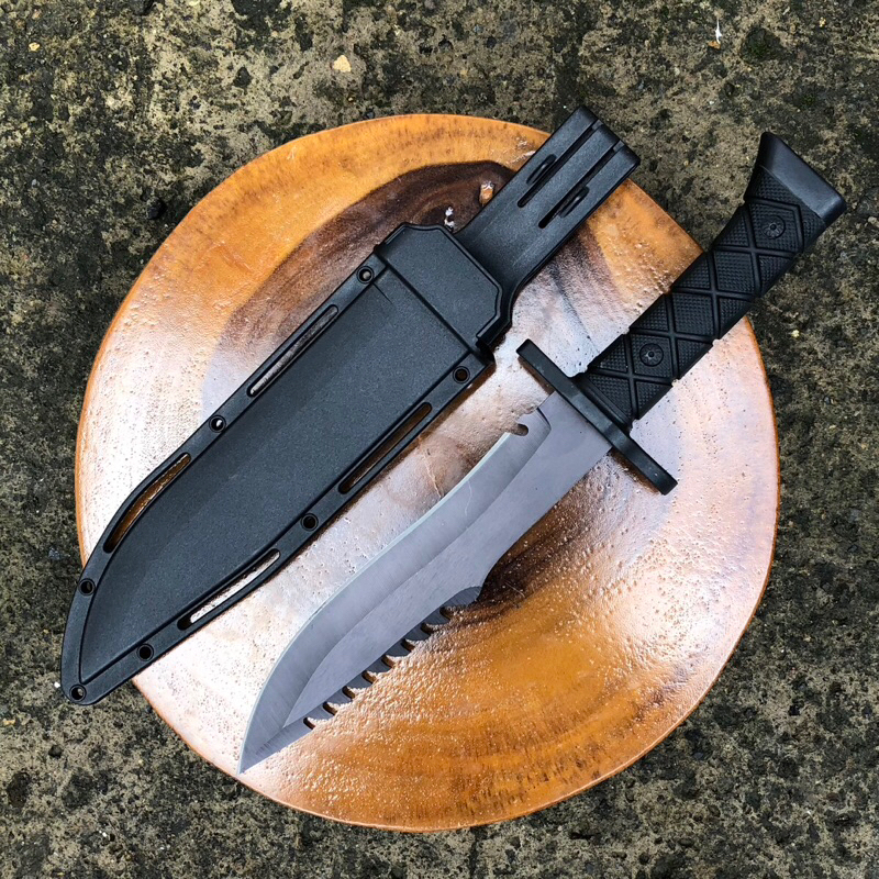 Jual Pisau Survival Rambo Columbia | Pisau Hunting Serbaguna | Shopee ...