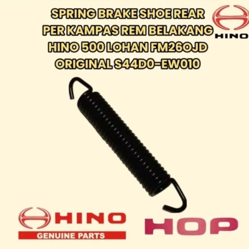 Jual Rem Belakang Hino 500 S44D0-EW010 dengan Kampas Rem Spring Shoe ...