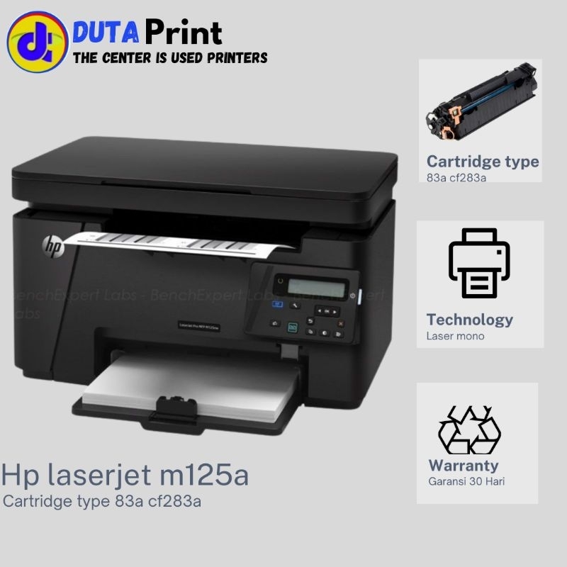 Jual printer hp laserjet pro m125a MFP second siap pakai | Shopee Indonesia