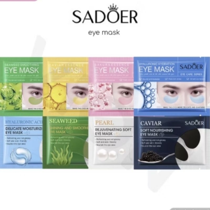 Jual SADOER eyeask series masker mata golden sakura | Shopee Indonesia