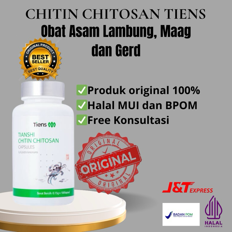 Jual Tiens Tianshi Jiang Zhi Chitin Chitosan Capsules|Obat Asam Lambung ...
