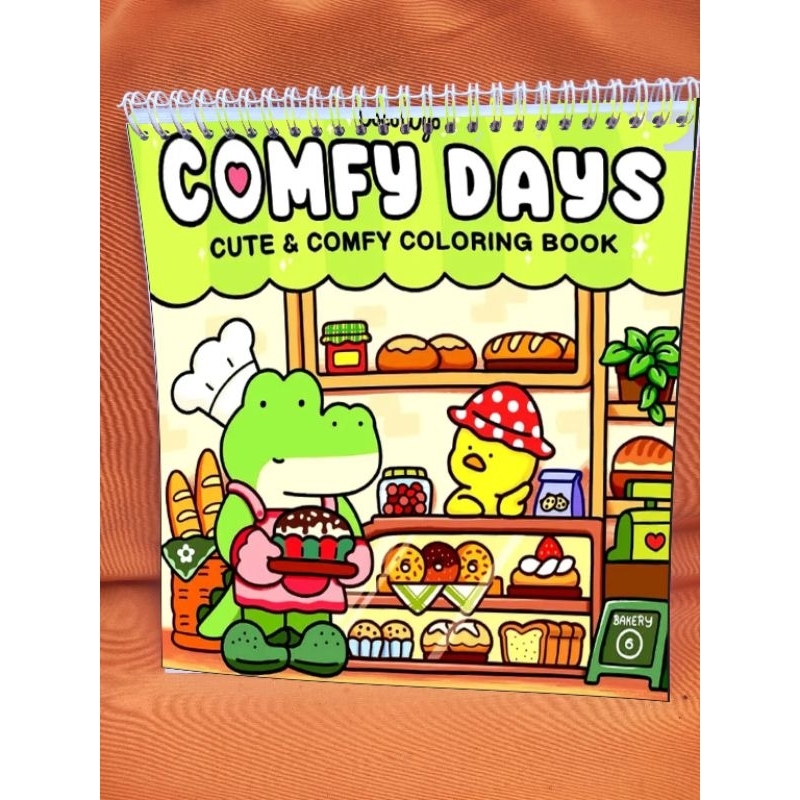 Jual New Comfy Days Coloring Book Buku Mewarnai HVS 160gsm A5 | Shopee ...