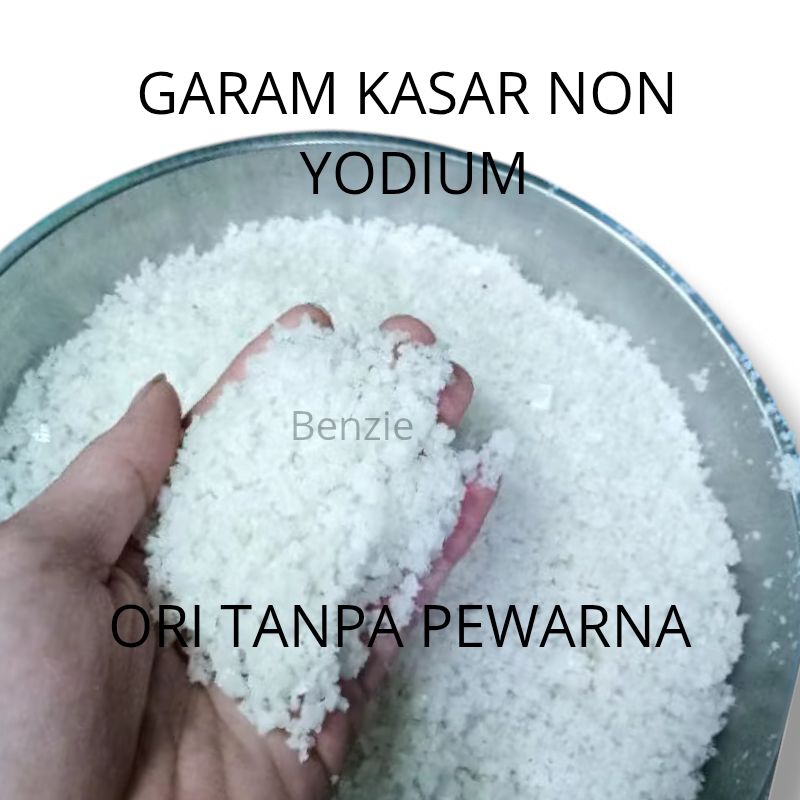Jual Garam Kasar Non Yodium Garam Krosok Bumbu Masak Serbaguna | Shopee ...