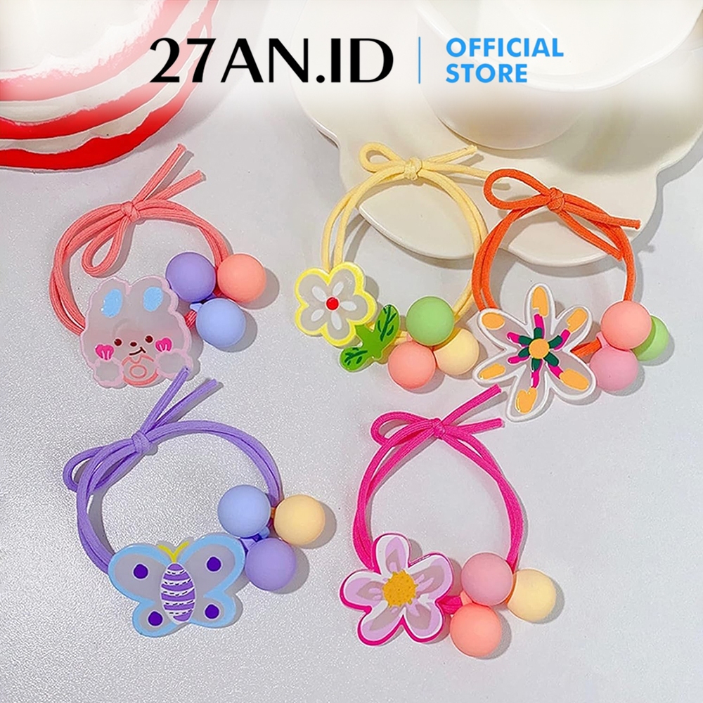 Jual (27AN.ID) Ikatan Rambut Korea Karakter H695 Kunciran Rambut Anak ...