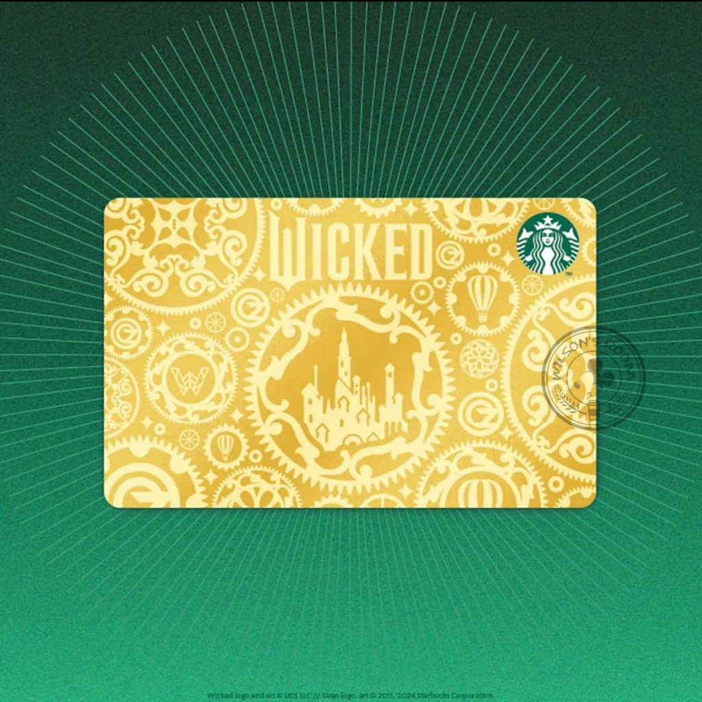 Jual Starbucks Card Wicked Elphaba Glinda Oz Kartu Paper Thailand 2024 ...
