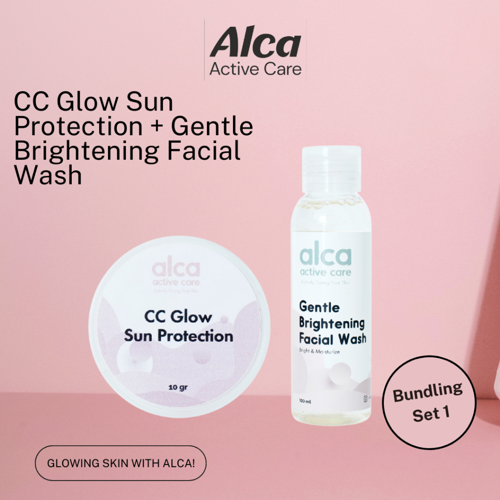 Jual BUNDLING SET 1 - CC Glow Sun protection + Gentle Brightening ...