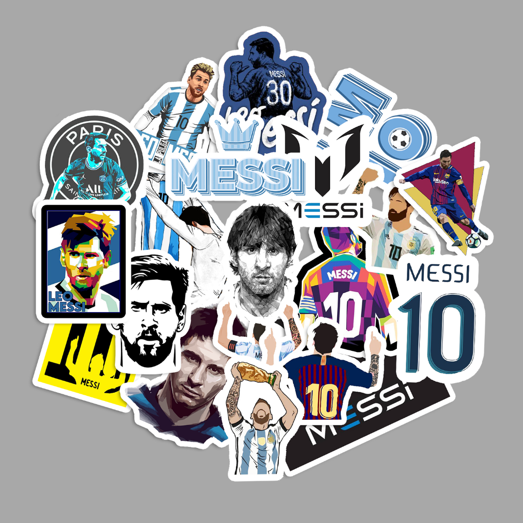 Jual STICKER PACK - LIONEL MESSI LM10 | STICKER KOPER STICKER TUMBLER ...