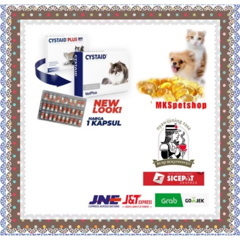 Jual Suplemen kucing Cystaid plus tablet | Shopee Indonesia