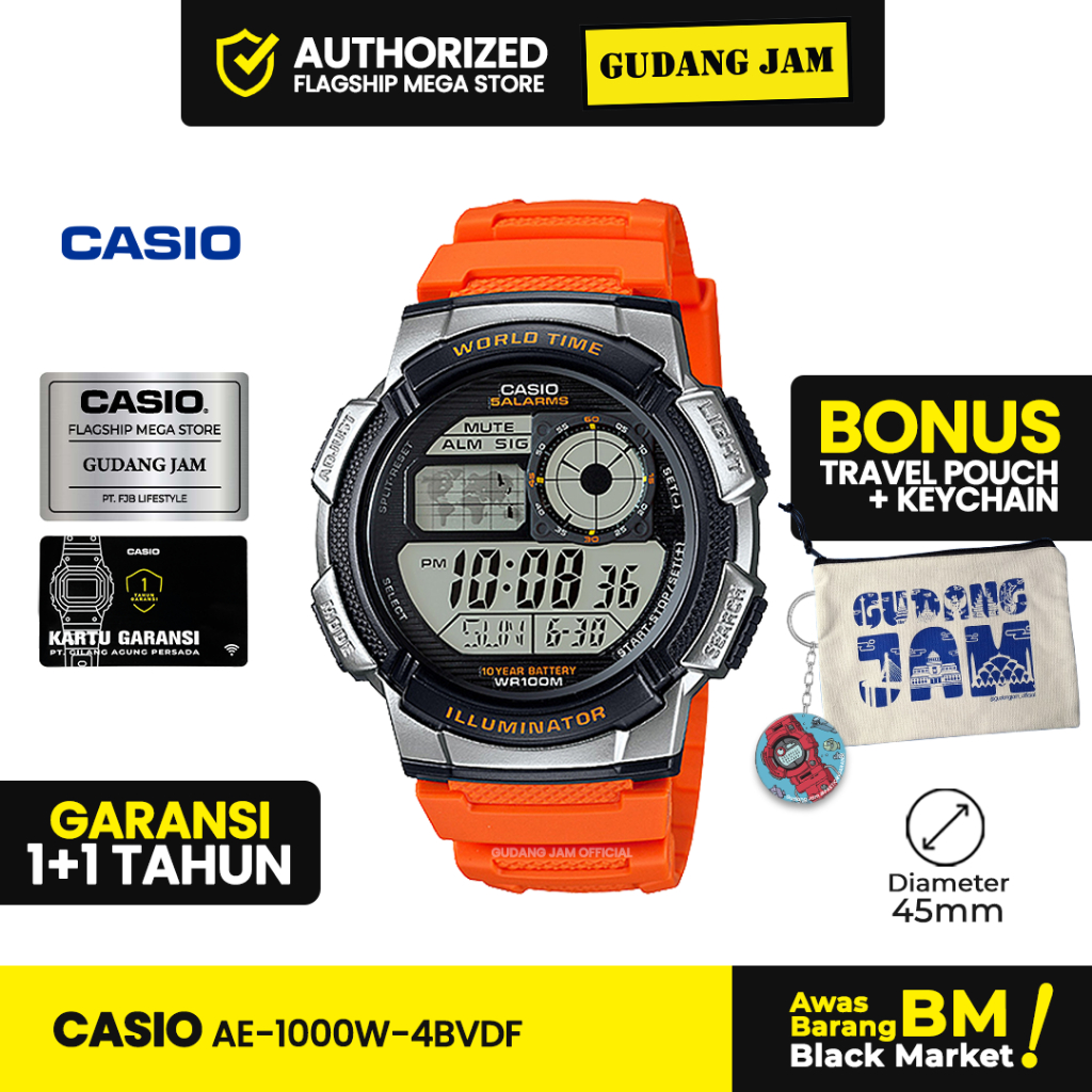 Jual Jam Tangan Casio AE-1000W-4BVDF AE-1000W AE-1000 AE1000W AE 1000W | Shopee Indonesia