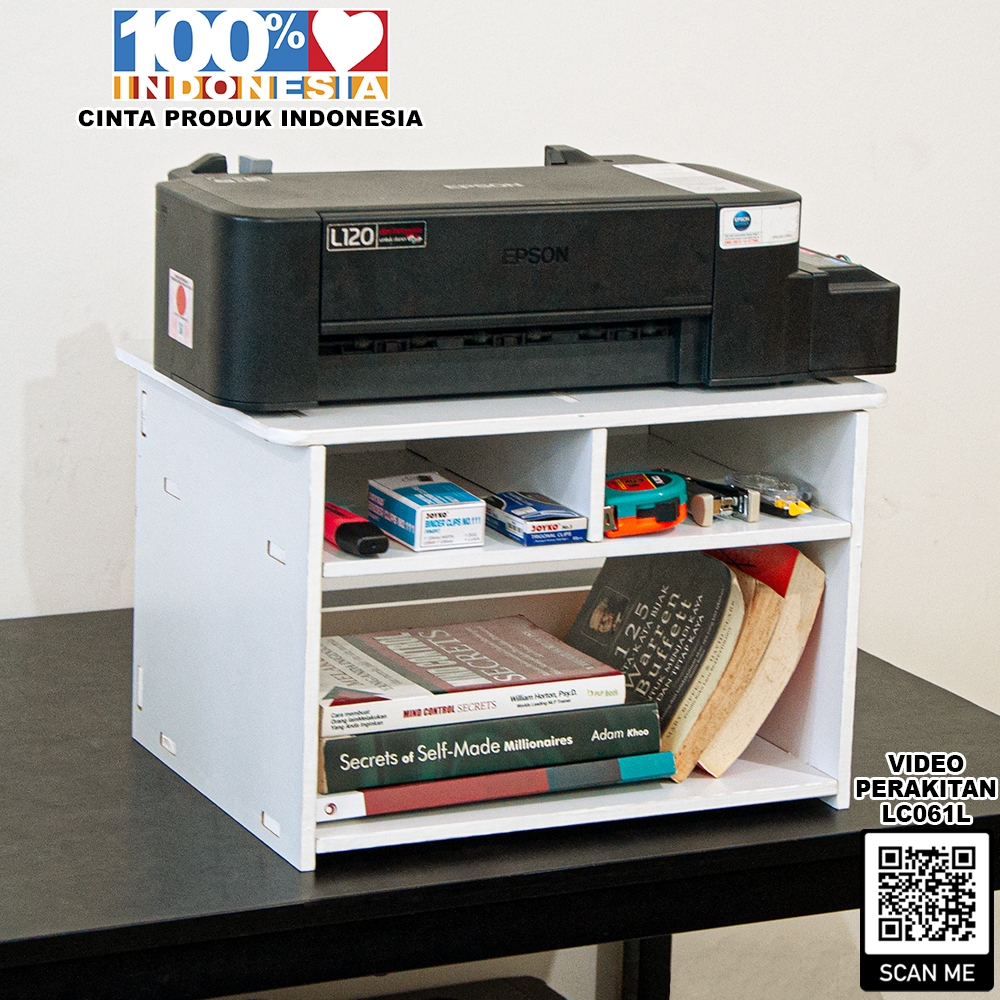 Jual Rak Printer Tempat Penyimpanan Serbaguna Bahan MDF - LC061L ...
