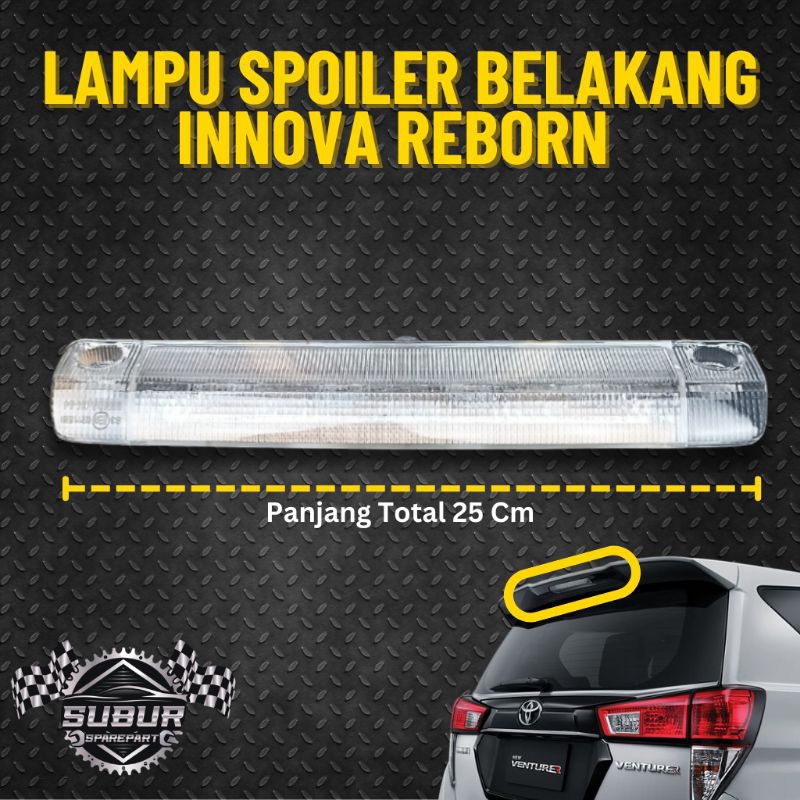 Jual Lampu Spoiler Belakang Innova Reborn Original | Shopee Indonesia