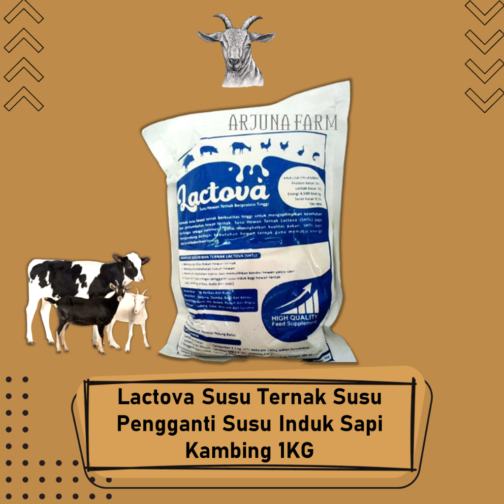 Jual Lactova Susu Ternak Susu Pengganti Susu Induk Sapi Kambing Domba ...