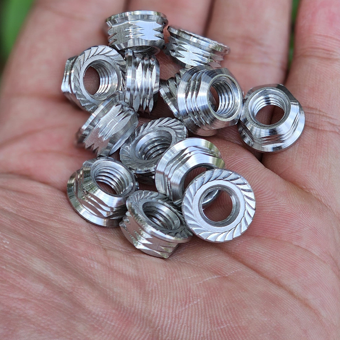 Jual mur m10 mur baut 14 stainless bubut | Shopee Indonesia