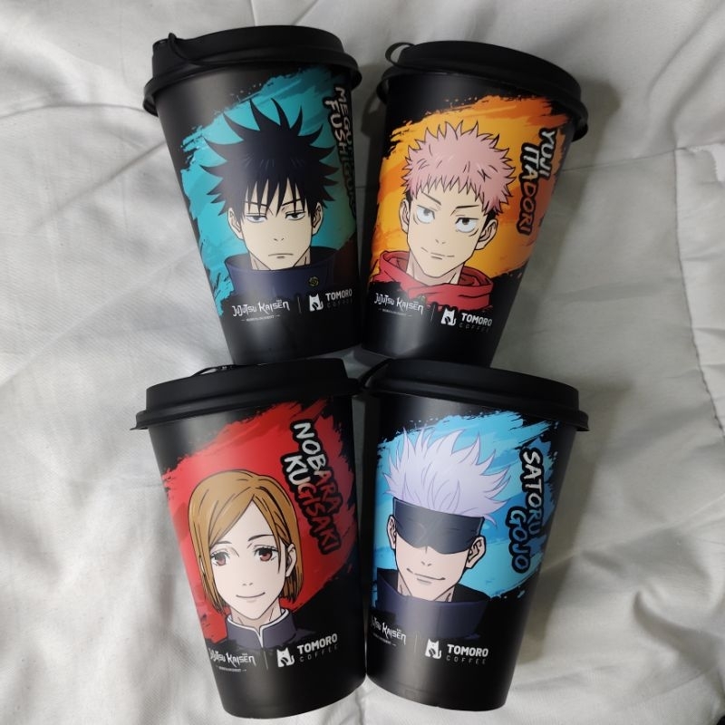 Jual [ready stock] official merchandise tomoro coffee x jujutsu kaisen ...