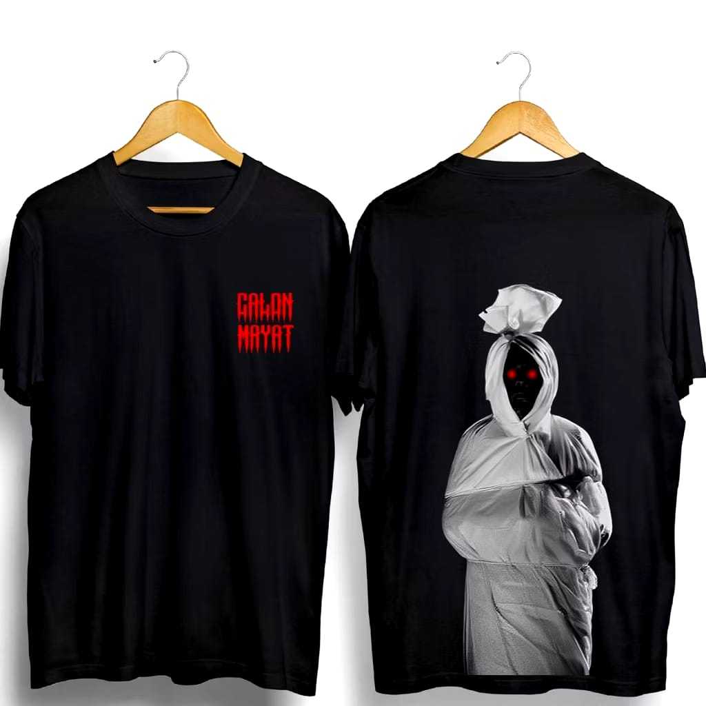 Jual Kaos Pocong Calon Mayat baju Pocong dewasa Ready viral | Shopee ...