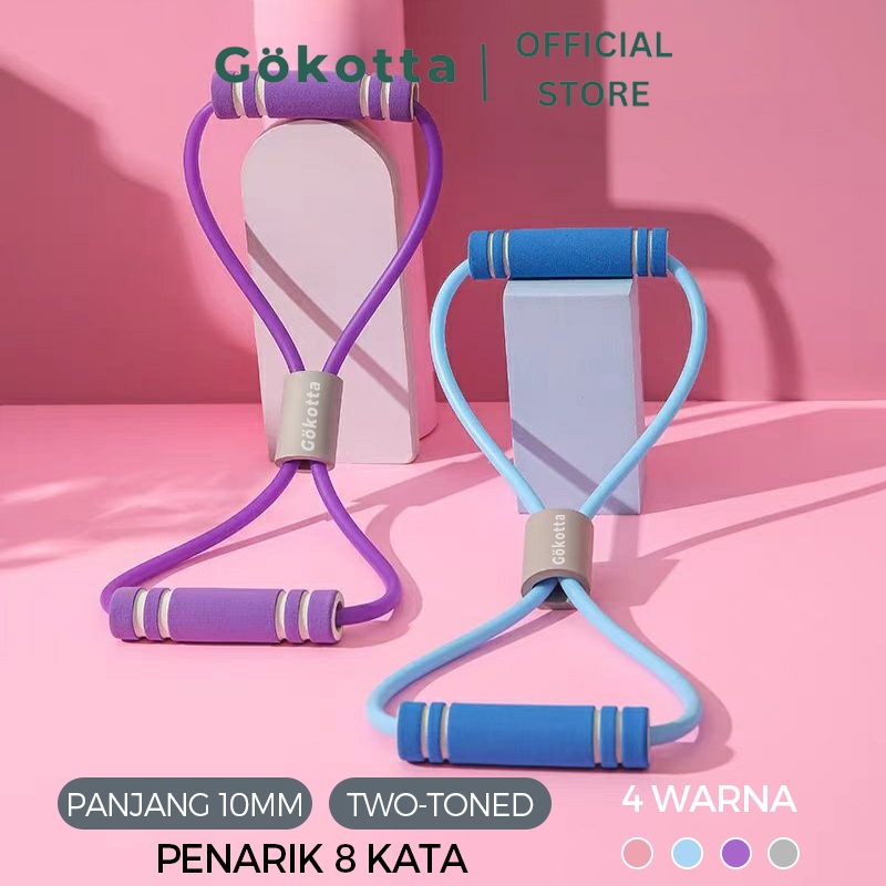 Jual GOKOTTA Tali Stretching Fitness Gym Yoga Cocok Untuk Yoga | Shopee ...
