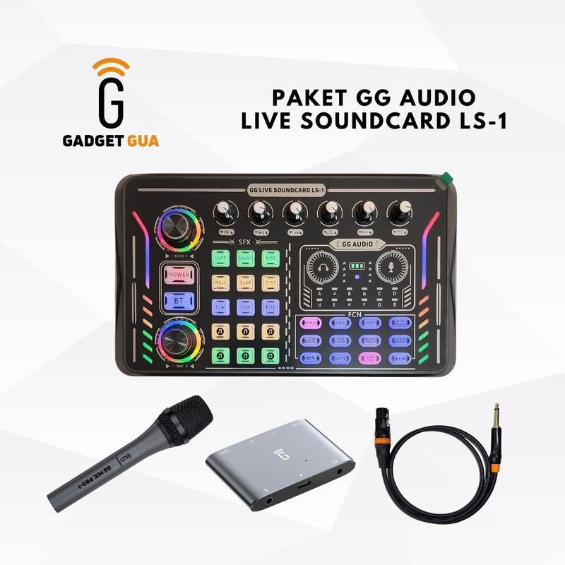 Jual PAKET SOUNDCARD GG LS-1 + GG LIVE STREAMING DOCK | Shopee Indonesia