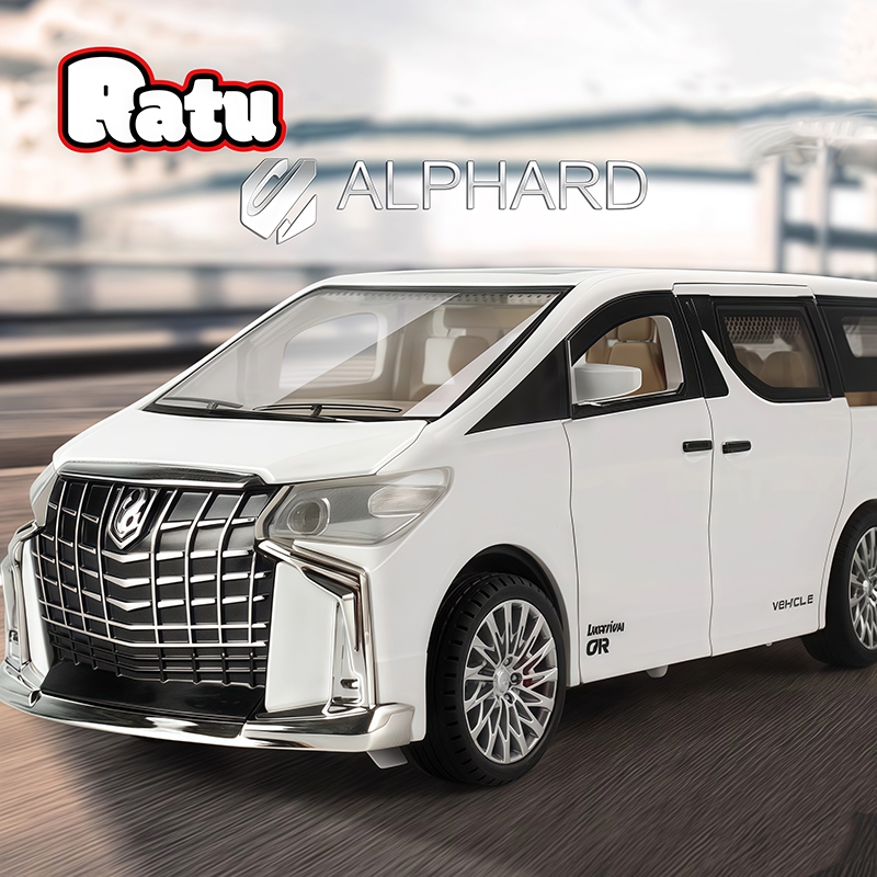 Jual Mainan Mobil Model Toyota Alphard Suara dan Ringan Dapat Membuka ...