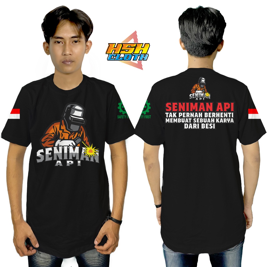 Jual Baju Kaos Distro Welder Seniman Api Indonesia Karya dari Besi ...