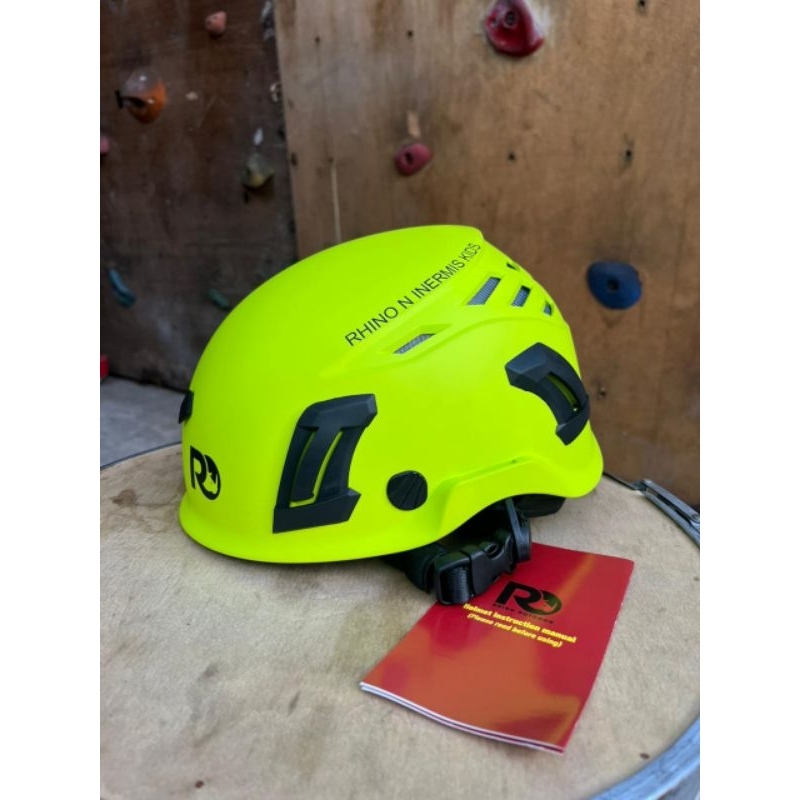 Jual safety helmet rhino inermis EN standard work at height rope access ...