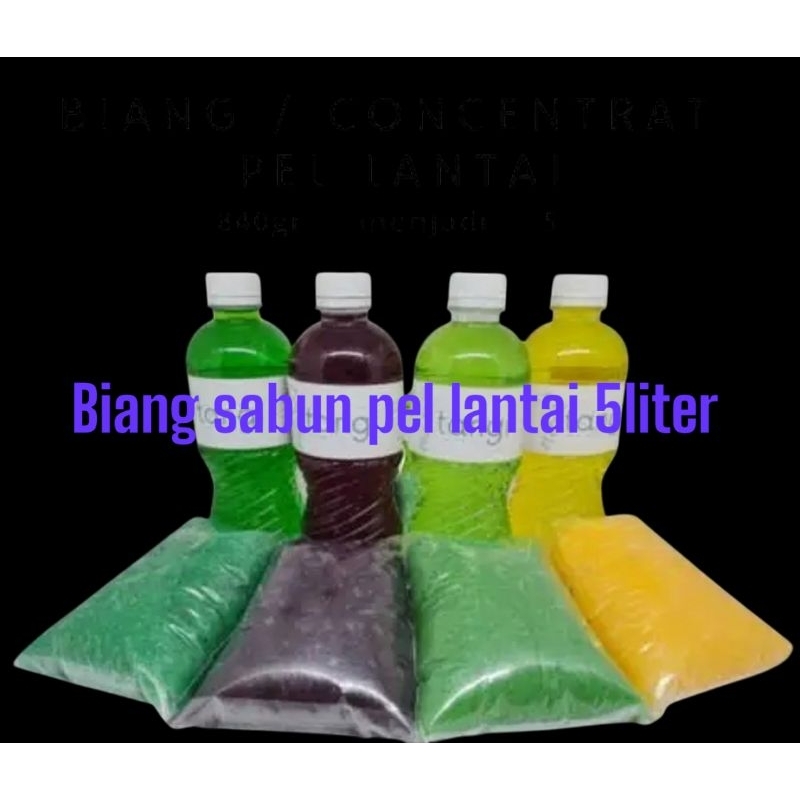 Jual BIANG SABUN PEL LANTAI KONSENTRAT U/5LITER | Shopee Indonesia