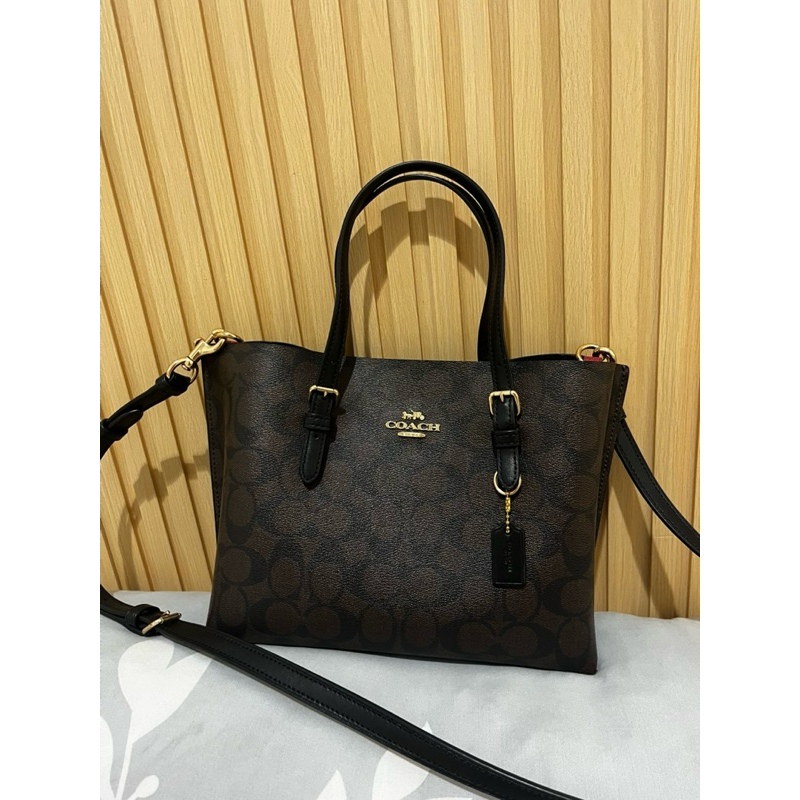Jual Preloved Coach Mollie Tote Bag 25 Mini | Shopee Indonesia