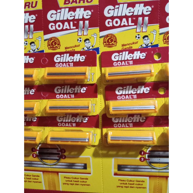 Jual Gillette Goal II Kuning (Satuan) | Shopee Indonesia