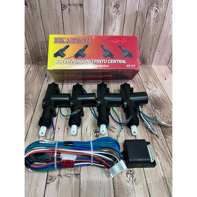 Jual central lock mobil 1set komplit Ekarion | Shopee Indonesia