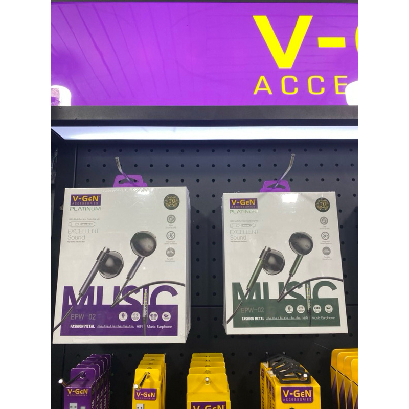 Jual EARPHONE KABEL VGEN ALL VARIAN HARGA BEDA BEDA READY SAMARINDA ...