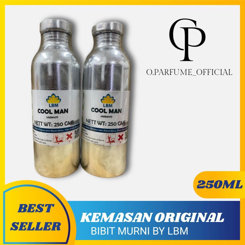Jual BIBIT PARFUM COOL MAN / COOL WATER MAN KEMASAN SEGEL PABRIK 250ML BY LBM FRAGRANCE / MINYAK ...
